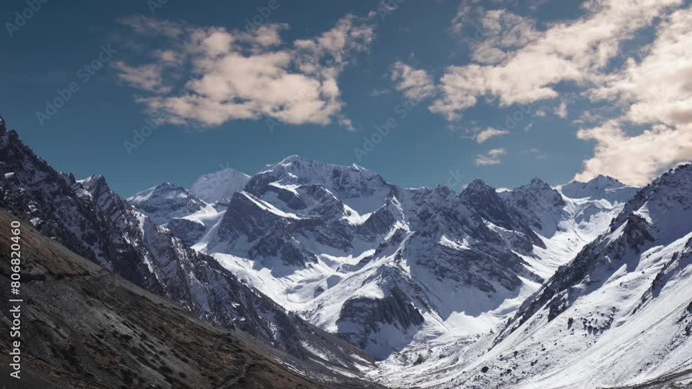 sacred mount Kailash, Mount Kailash and Om Parvat, Kailash, Tibet vídeo ...
