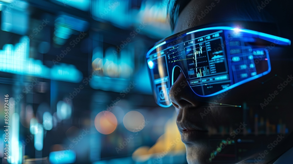 Imagine a scenario where financial analysts use augmented reality (AR ...