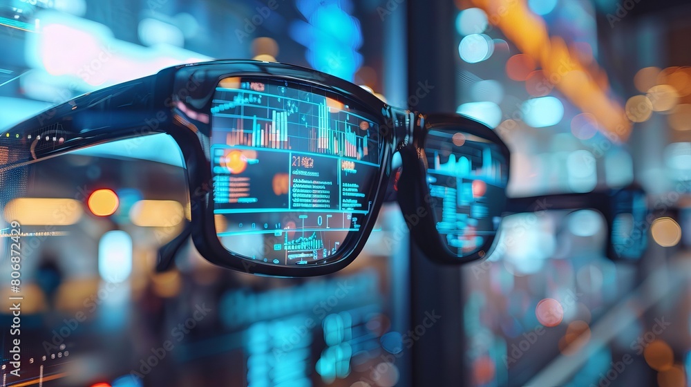 Imagine a scenario where financial analysts use augmented reality (AR ...