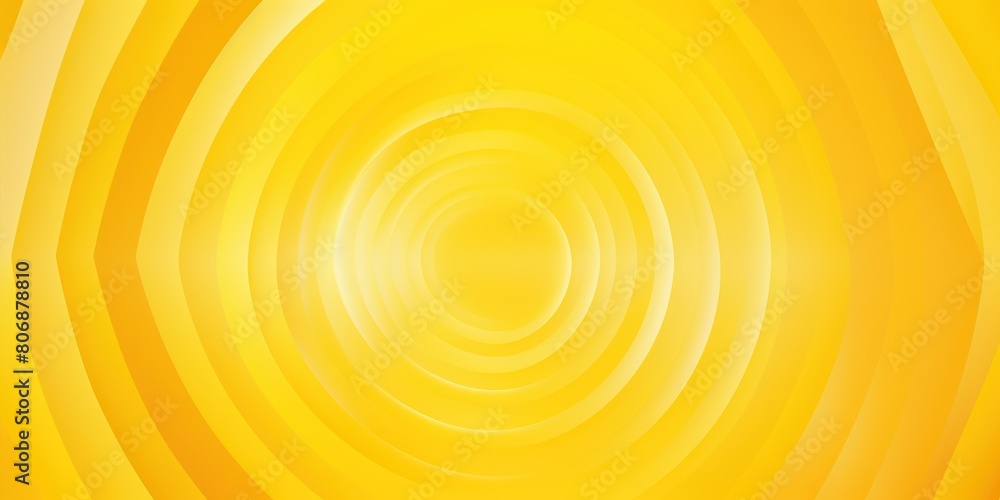 Yellow concentric gradient squares line pattern vector illustration for ...