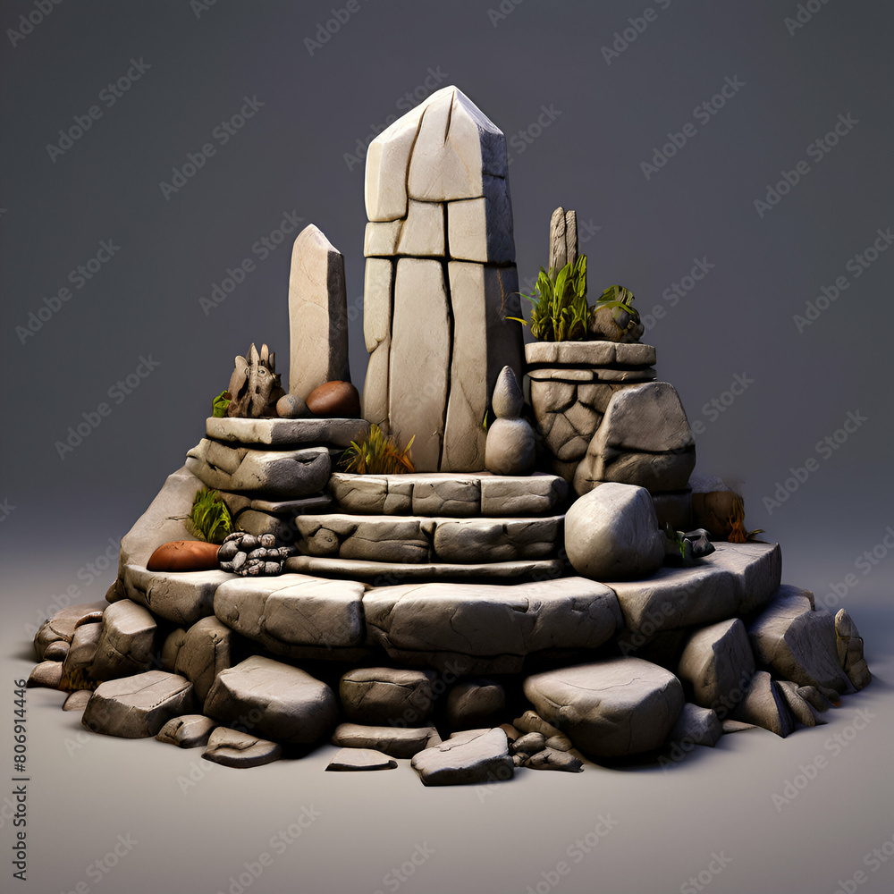 simple stone altar set of various stone altars various models from ...