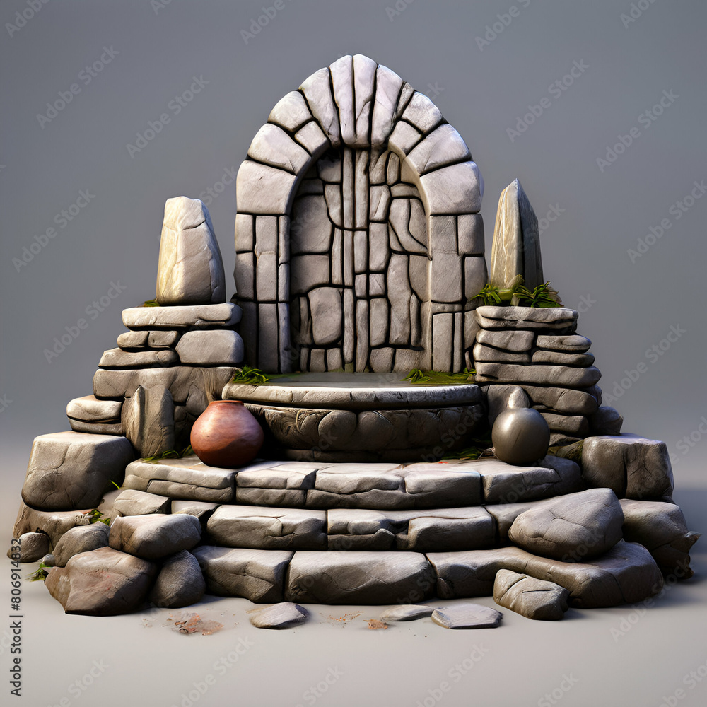 simple stone altar set of various stone altars various models from ...