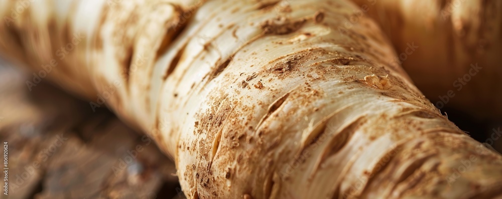 Macro Photography of a Fresh Parsnip Surface: A Deep Dive into the ...