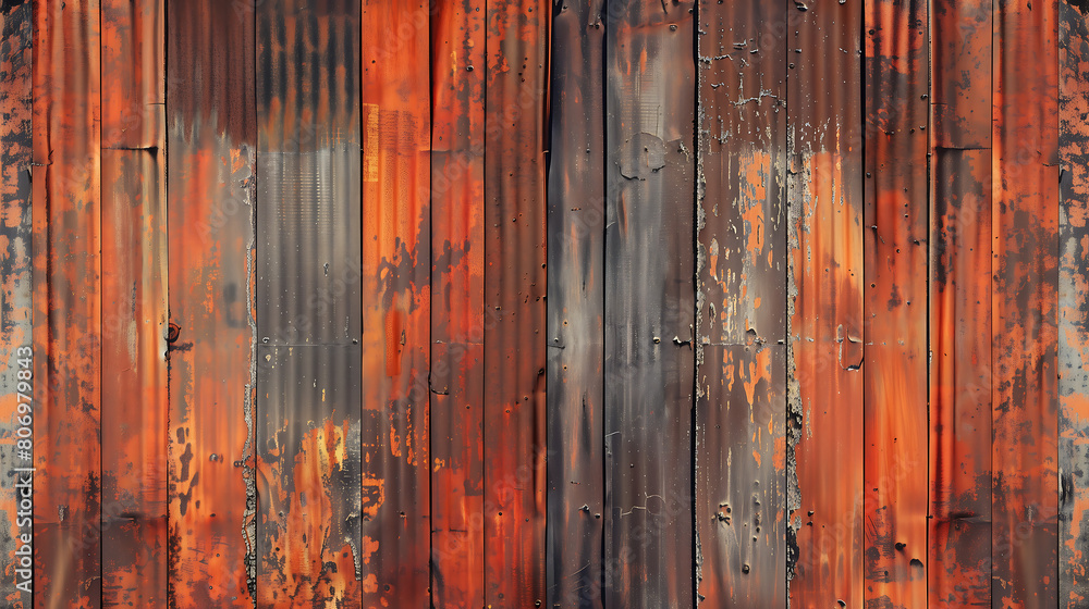Dirty rusty texture, tary rusty textured corrugated sheet background, Old zinc wall texture ...