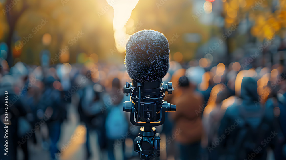 Photo realistic as Journalist capturing the vital role of media workers ...