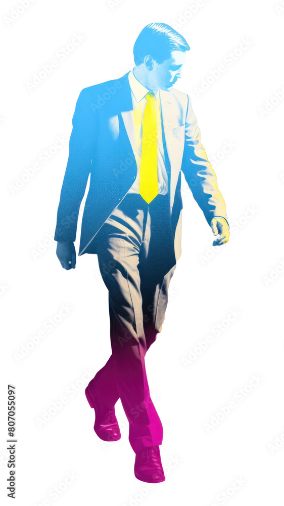 PNG Business man walking adult white background accessories. Stock ...