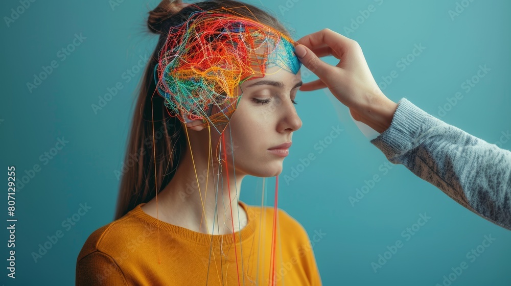 Pulling on the thread in the shape of a brain is the concept used to ...