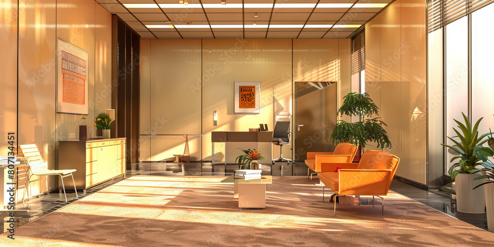 Training Area Floor: Showing a dedicated space for new employee ...