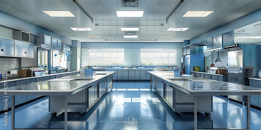 Food Safety Training Area Floor: Featuring a designated area for ...