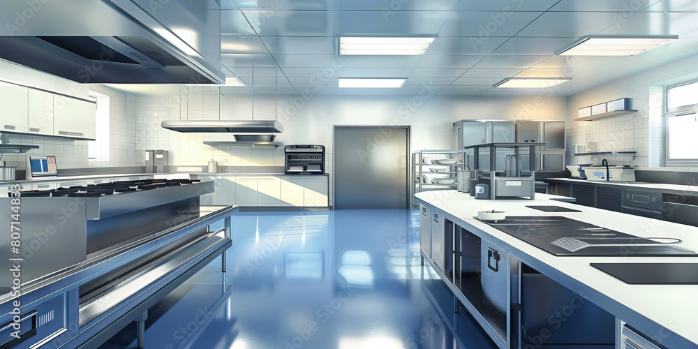 Food Safety Training Area Floor: Featuring a designated area for ...