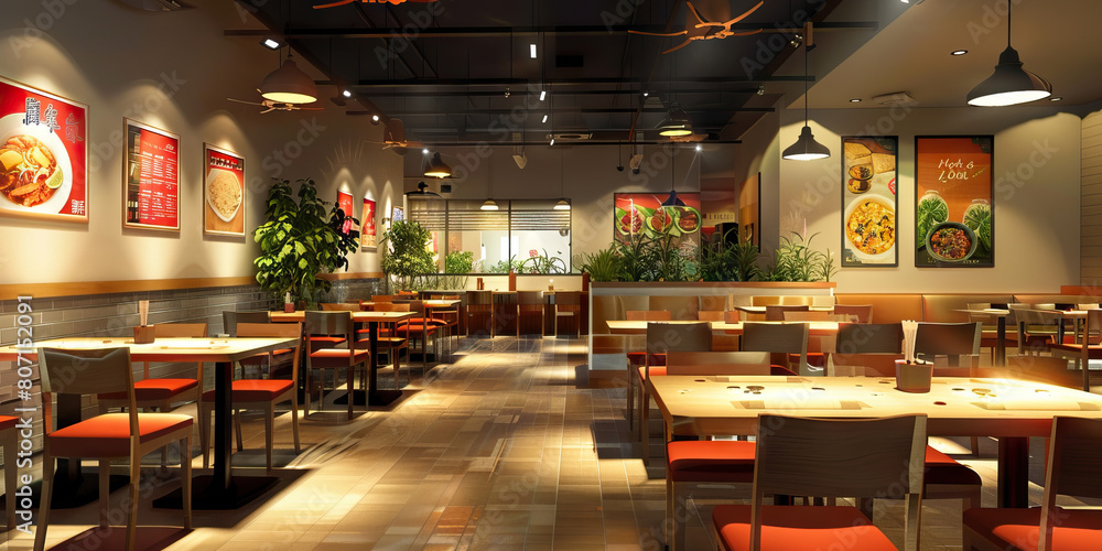 Seasonal Menu Planning Area Floor: Showing a designated area for ...