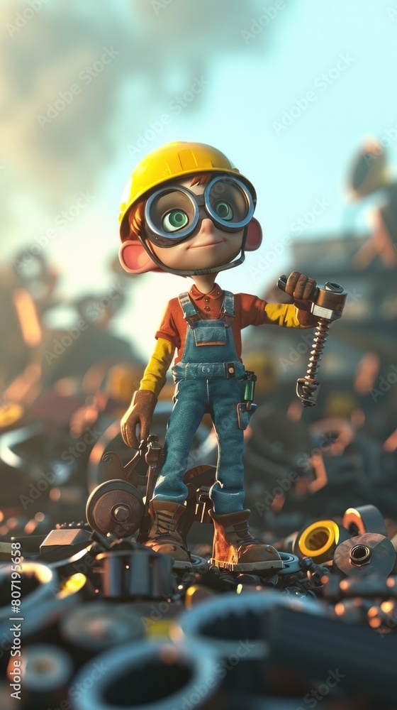 Cartoon digital avatars of Sammy the Socket A young and energetic ...