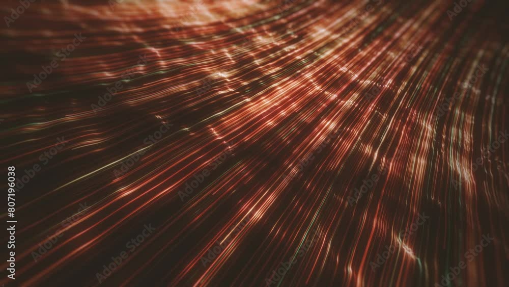 Abstract Flowing Lines Background/ Animation of an abstract background ...