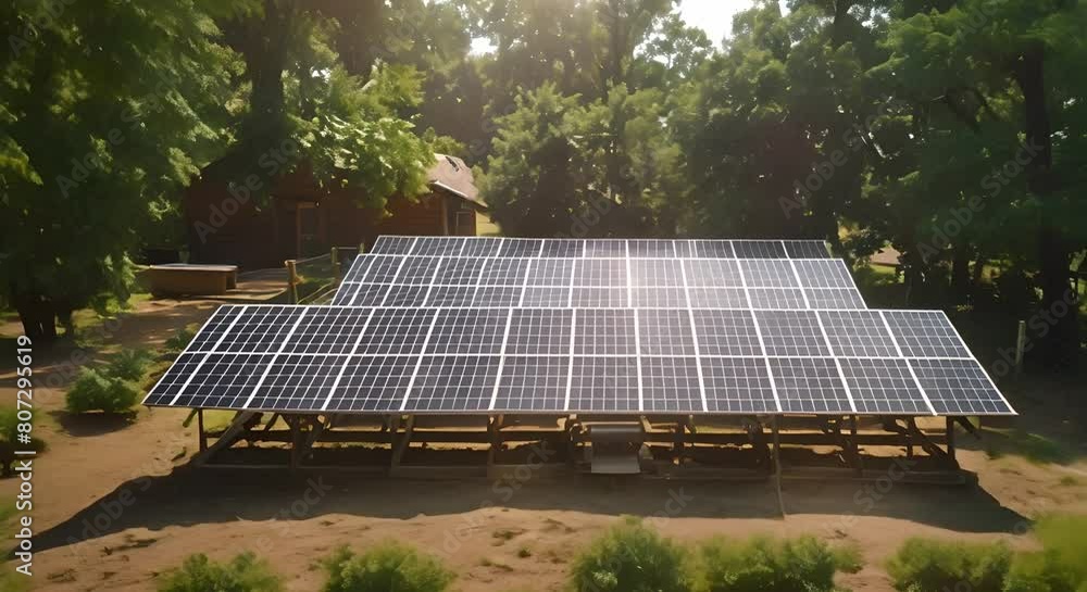 Sustainable Methods for Disposing and Reusing Old Solar Panels. Concept ...