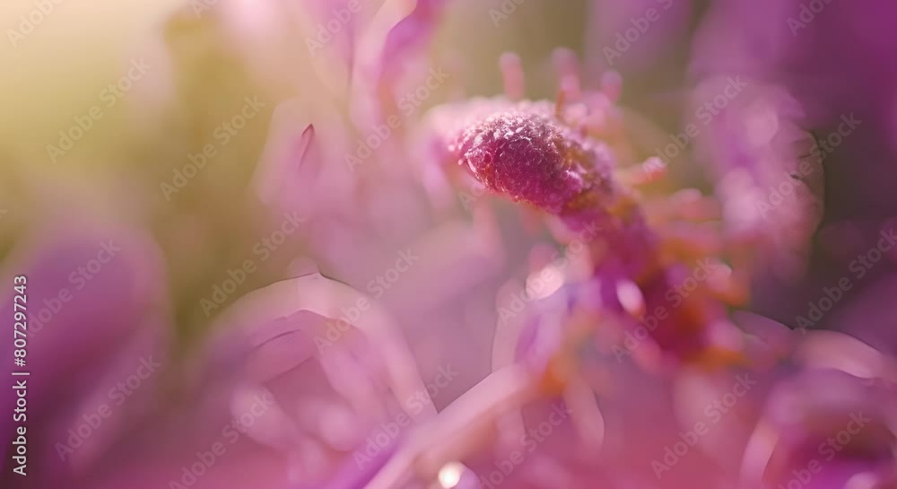 Studying Microscopic Germs in Biology for Infection Treatments. Concept ...