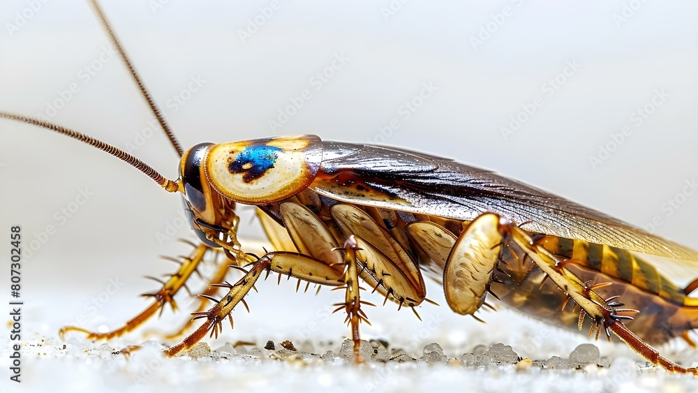 Controlling Pest Infestation: A Visual Representation with a White ...