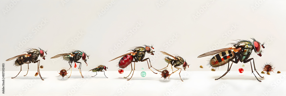 Foto de The Life-cycle of Tsetse Fly and Stages of Diseases Caused ...