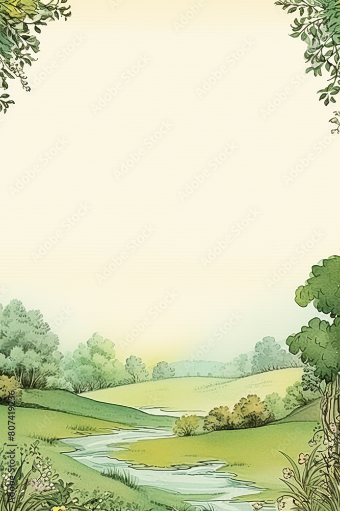 Book cover, digital paper illustration and greeting card design ...