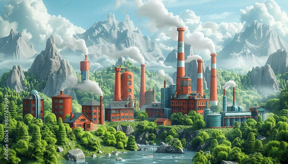 Sustainable Sourcing, featuring eco-friendly factories, renewable ...