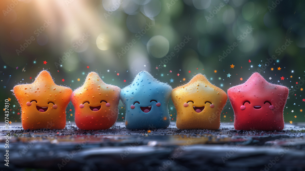 Funny comic with cute characters, a bear, a burger, and a star. They ...