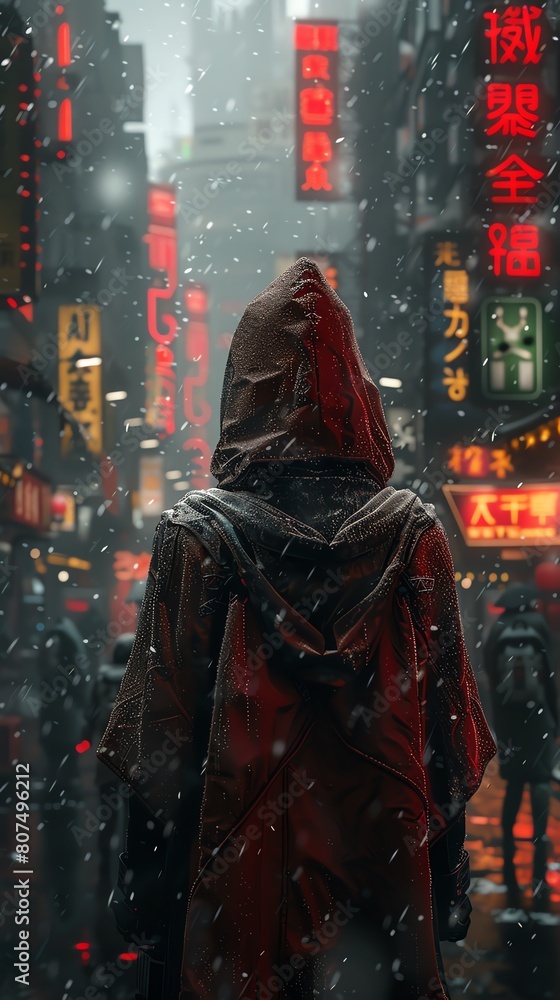 Bring the dystopian detective to life with a modern twist by blending ...