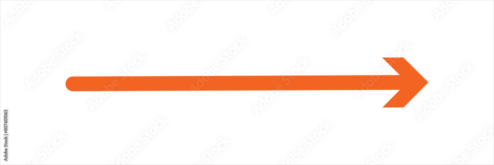 Red arrow icon vector arrow icon. Stock Vector | Adobe Stock