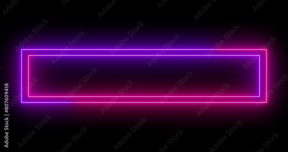 Neon cool moving color animated designed lower third in 4K. Animated ...