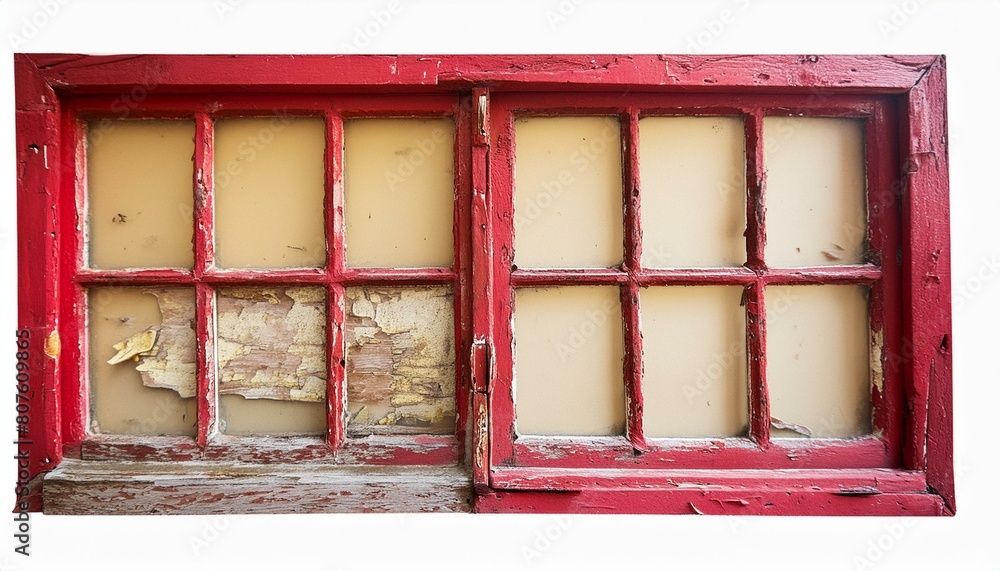 Photo old apocalyptic wood window frame, isolated on a transparent ...