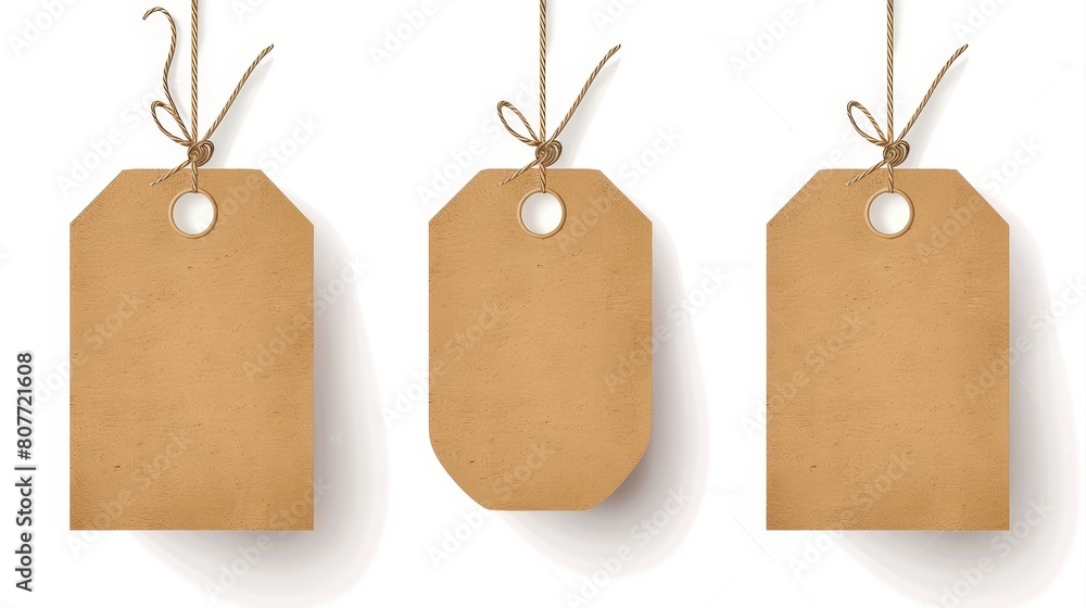 Isolated blank organic carton texture frame template collection with ...