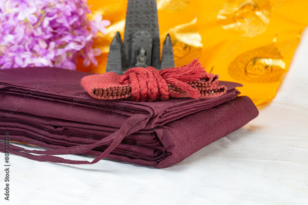 Kāṣāya are the robes of fully ordained Buddhist monks. In Sanskrit and ...