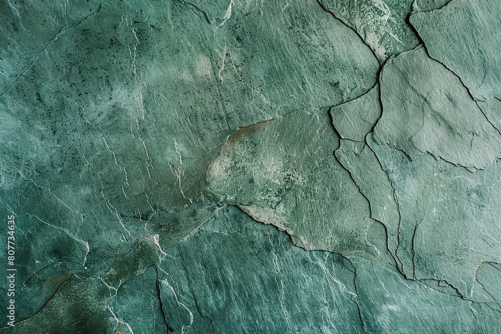 Green stone texture background with beautiful soft mineral veins ...