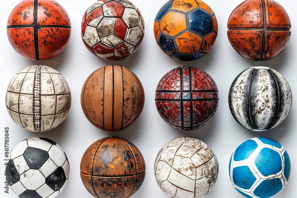 Olympic Sports 2D Icons Collection: Creative representations of various ...