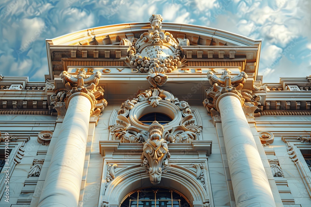 Meticulous Architectural Renditions: Realistic Illustrations of Famous ...