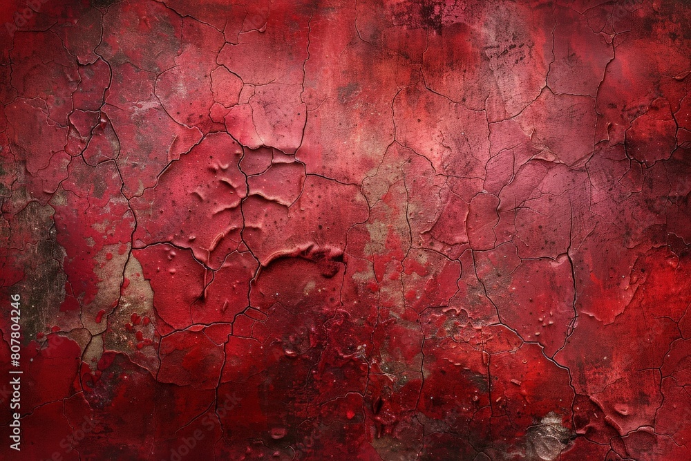 Vector illustration red grunge texture background, silhouette ...