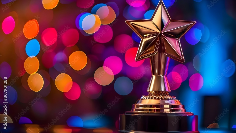 3D gold fivestar trophy symbolizing best customer feedback and ...