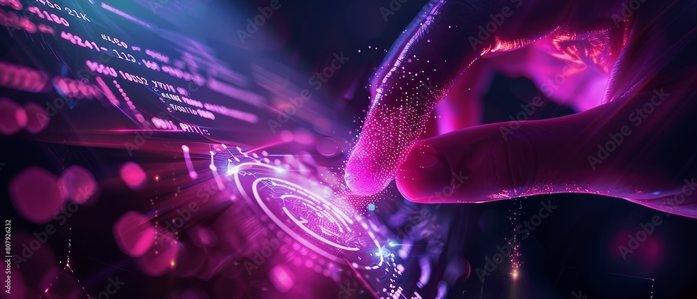The Pink and Purple Visualization of Digitalization of Cyber Attack ...