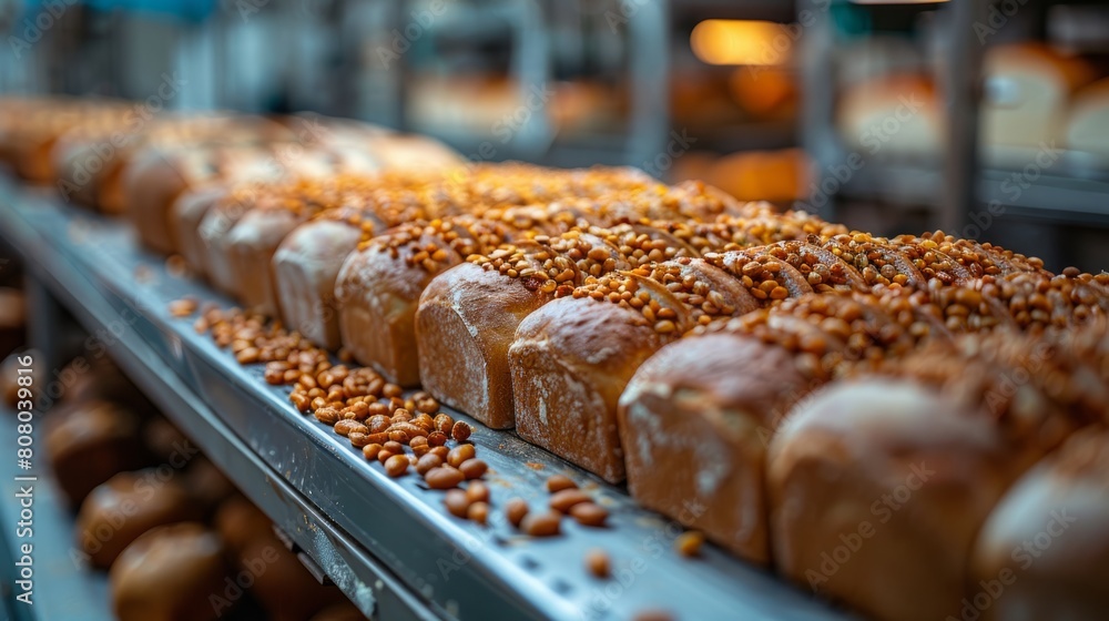 The tantalizing smell of fresh bread emanates from a bustling ...
