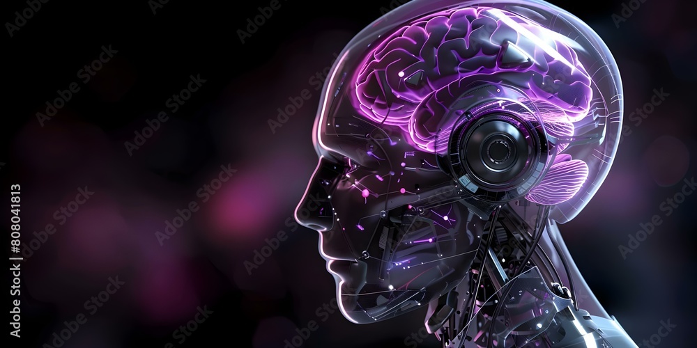 Exploring the Brain Anatomy of a Robotic Cyborg Through a Futuristic D ...