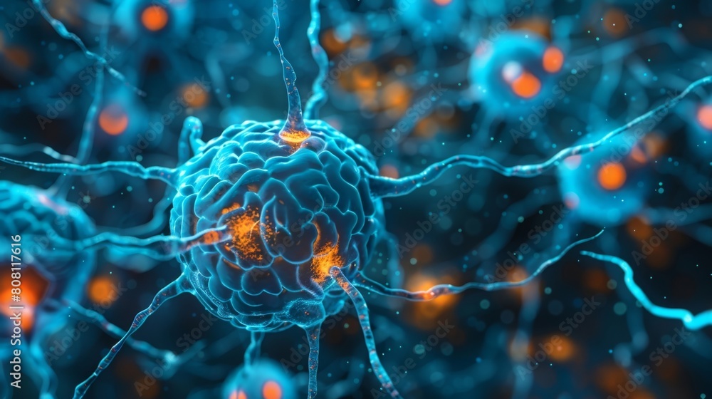 Artificial intelligence technology is used to simulate human brain ...
