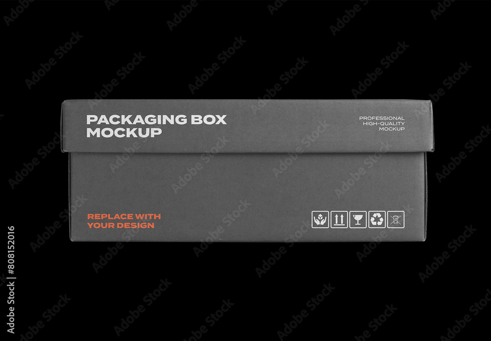 Box Pack Package Identity Branding Texture Paper Cardboard Delivery ...