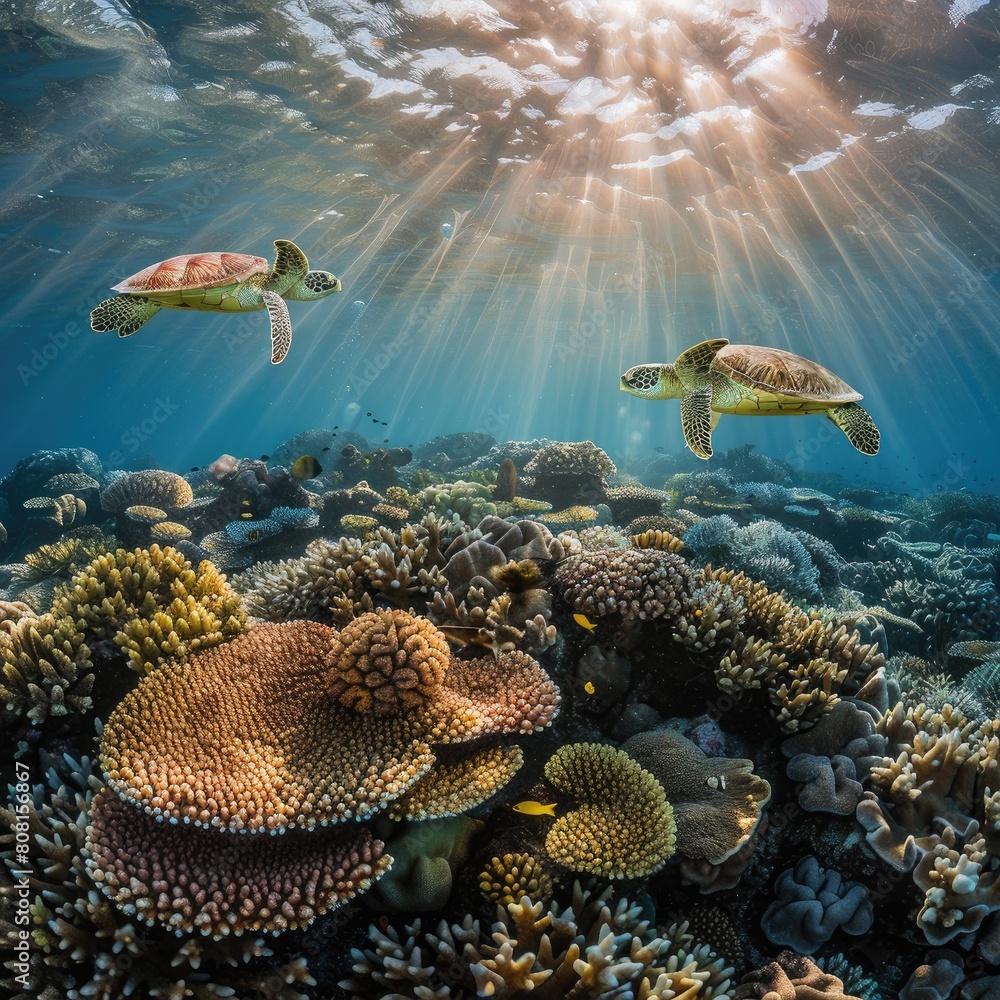 Explore the fate of coral reefs as the Great Barrier Reef suffers from ...