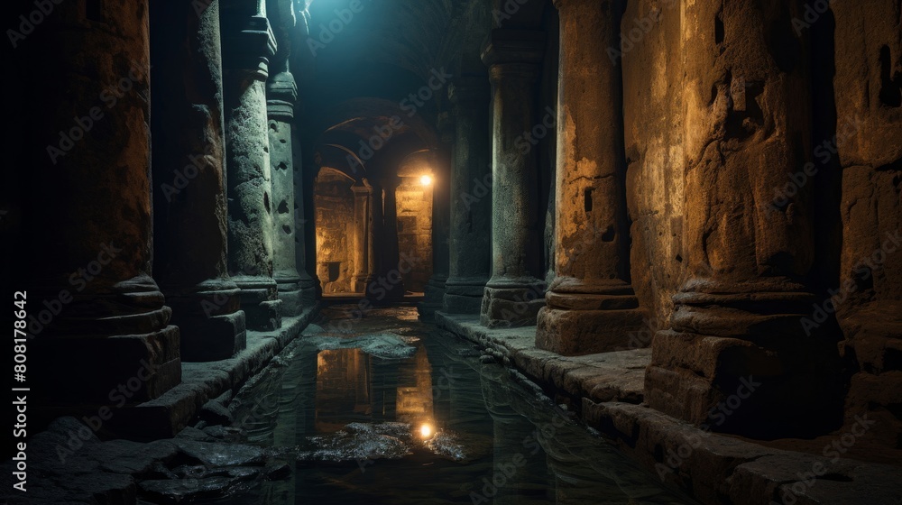Temple's underground chambers hold mysterious relics and artifacts ...