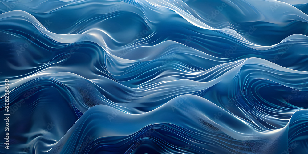 Wavy Line Curve Linear Wave Free Form Background, Free Form Background ...