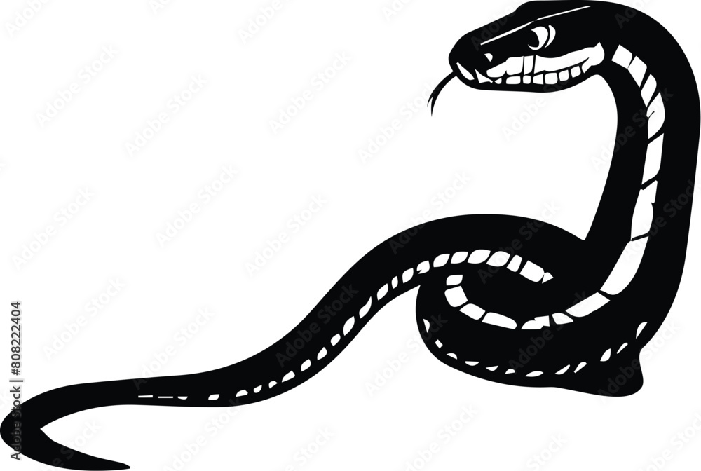 Vecteur Stock Snake SVG Instant Download - Snake Vector, Snake Clipart ...