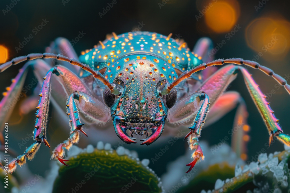 An insect with a hard, crystalline exoskeleton that can deflect radio ...