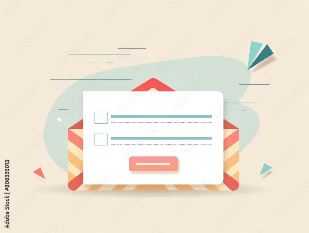 Blank Contact Us Form Template. Editable Email Feedback Mockup for ...