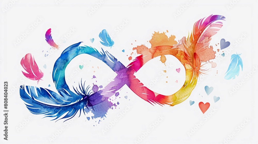 Infinity Symbol with Personal Touch, A classic infinity symbol with ...