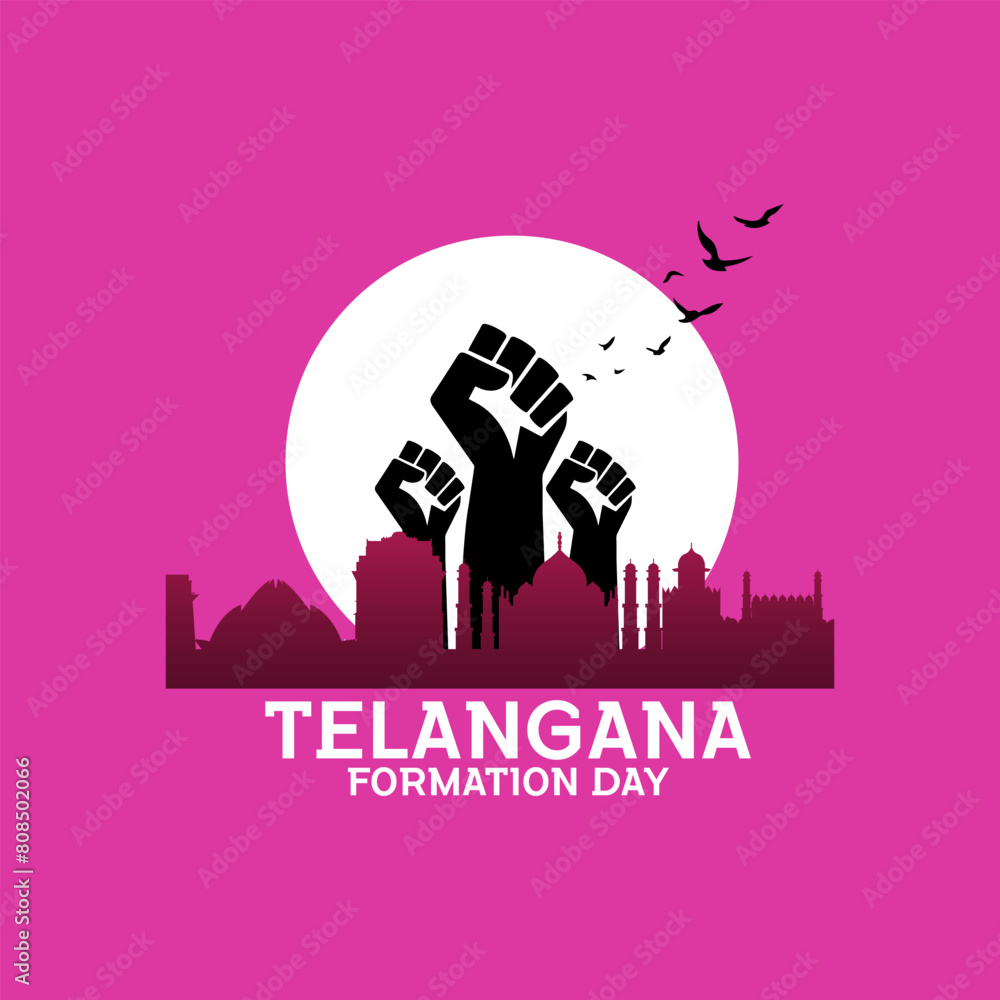 Telangana Formation Day, Telangana State Formation Day celebration ...