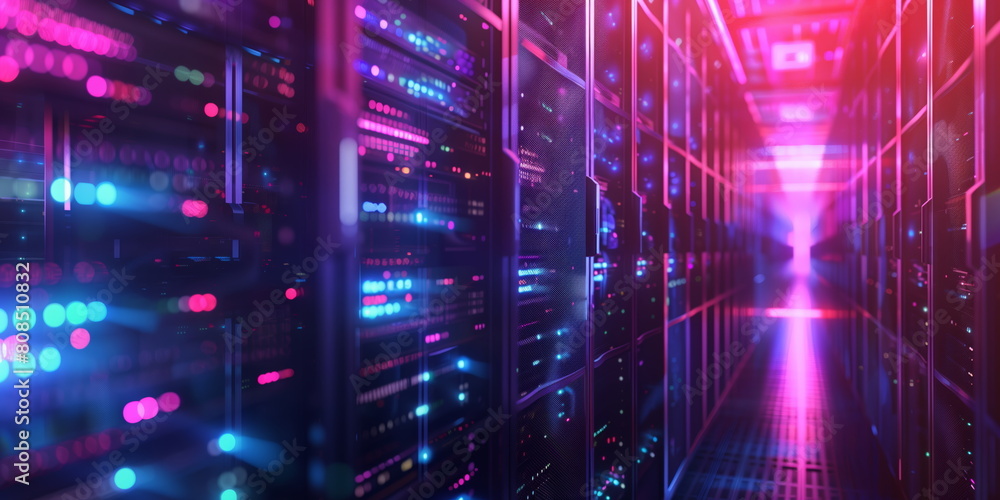 Data center and network devices in high performance operation ...