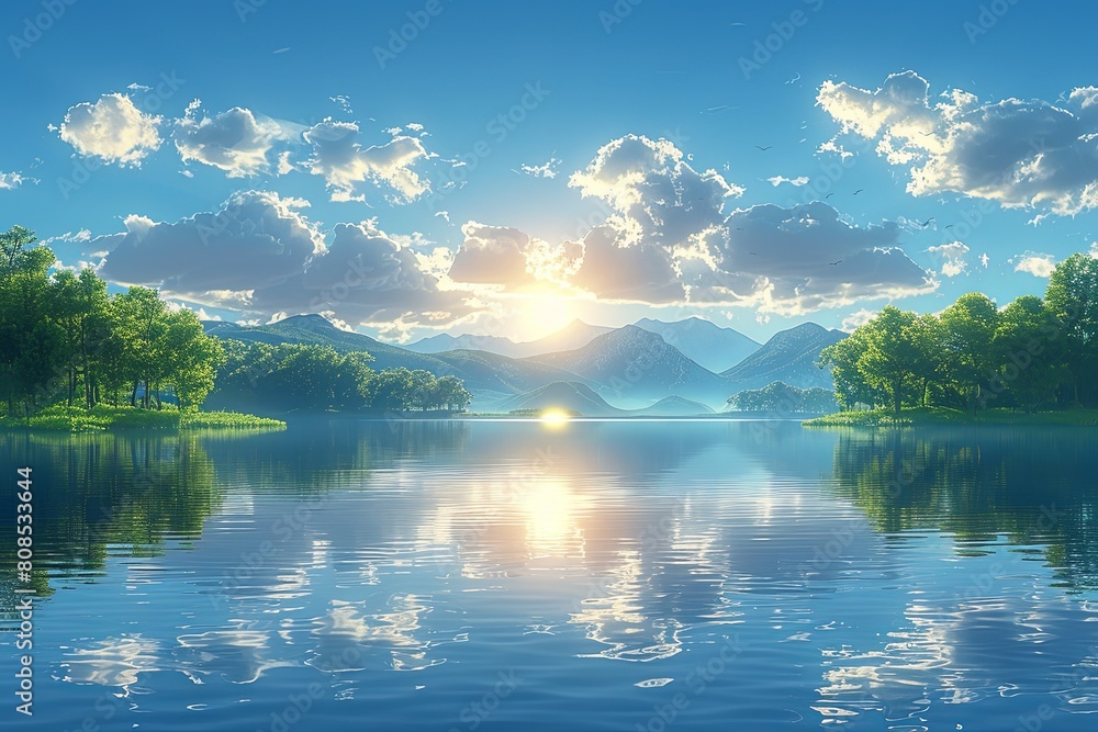 Natural World Clipart: Wonders of Rainforests, Deserts, Mountains ...